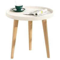 China Small Coffee Table, Round with 3 Feets, Stable Side End for Living Room, Bedroom, Office for sale