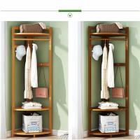 China COAT RACK Multifunctional Corner Wardrobe for Space-saving Garment Storage in Living Room Furniture for sale