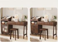 China Vanity Table Large Capacity Makeup Storage with Drawer Dressing Home Furniture in Bedroom Living Room for sale