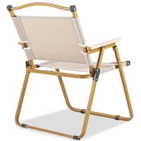 China Folding Camping Chair Outdoor Portable Picnic Fishing Leisure Lawn Modern Design Wooden Frame Low s Ultralight Armchair for sale
