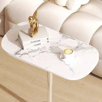 China Modern Simple Metal Side Table  Coffee Tables Living Room Dining Outdoor Kitchen Bedroom Hotel Use Square MDF Wood Style for sale