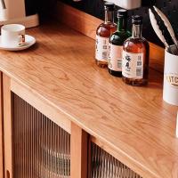 China Nordic Solid Wood Sideboard Cherry Storage Cabinet for Japanese Restaurant Kitchen Furniture in Home Furniture Style for sale