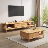 China Media Console TV Stand for Living Room Wood Desk with Drawer Mid Cabinet With Storage Cub for sale