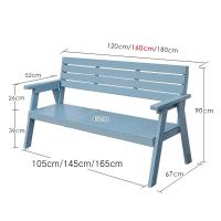 China Outdoor Furniture Wooden Garden , Heavy Duty Patio Chairs with Armrest and Backrest, for for sale