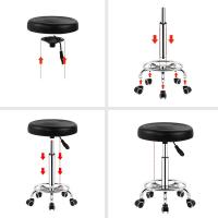China High Round Beauty Bar Furniture Minimalist Design Swivel Bar Chair Lift Rotating Stool for Household Beauty Shop Household for sale