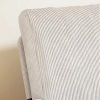 China Japanese Two-seater Sofa Chair for Sitting and Lying on, Corduroy Fabric Bed for sale