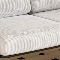 China Japanese Two-seater Sofa Chair for Sitting and Lying on, Corduroy Fabric Bed for sale