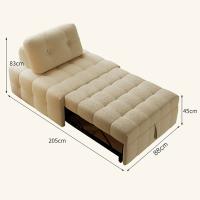 China Convertible Folding Sofa Bed Sleeper Chair with Pillow for Living Room Home Office Apartment Single Size for sale