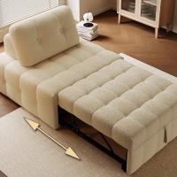 China Convertible Folding Sofa Bed Sleeper Chair with Pillow for Living Room Home Office Apartment Single Size for sale