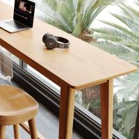 China Solid Wood Nordic Bar Table and Chair for Home Side Modern Minimalist Furniture for sale