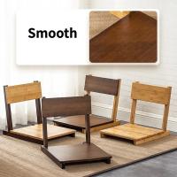 China Japanese Korean Seating Tatami Chair Living Room Furniture Asian Traditional Floor Legless Accent for sale