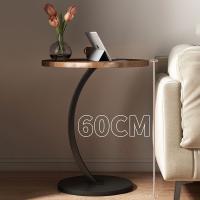 China Round Coffee Table,Wooden Farmhouse Side , Easy to Move Assemble for Small Space, Living Room Bedroom Office for sale