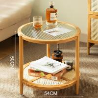 China Coffee Table, Freestanding Storage Rack, Living Room Sofa Side , 2 Layers Center Round for sale