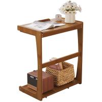 China Flip Top End Table with Wheels, C-Shaped Small Desk for Sofa Living Room Bedroom Balcony, Mobile Home Decor for sale