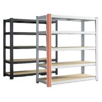 China Storage Holders Racks Metal Rack Heavy Duty Shelving Unit for Garage Multifunctional Living Room Bookcase Rectangle for sale