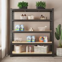 China Storage Holders Racks Metal Rack Heavy Duty Shelving Unit for Garage Multifunctional Living Room Bookcase Rectangle for sale