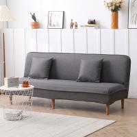 China Convertible Love Seat Folding Sofa Bed Living Room Multifunctional Fabric in Office Lunch Break for sale