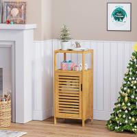 China Living Room Furniture Freestanding Kitchen Cupboard with Bathroom Laundry Storage Rack Shelf and Single Door Cabinet for sale