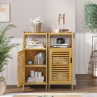 China Living Room Furniture Freestanding Kitchen Cupboard with Bathroom Laundry Storage Rack Shelf and Single Door Cabinet for sale