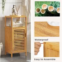 China Living Room Furniture Freestanding Kitchen Cupboard with Bathroom Laundry Storage Rack Shelf and Single Door Cabinet for sale