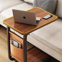 China Wooden Coffee Table Bedside Nordic Modern Small Apartment Bedroom Tea Shelf Homestay Balcony Rectangle for sale