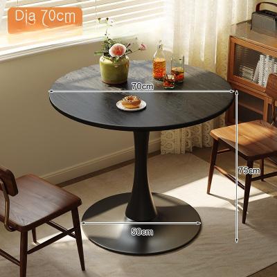 China Wooden Table Simple Round Dining Furniture, Coffee , Small Reception CJ-38 for sale