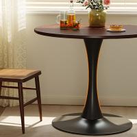 China Wooden Table Simple Round Dining Furniture, Coffee , Small Reception CJ-38 for sale