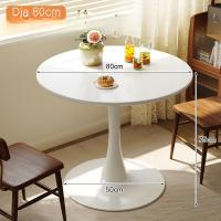 China Wooden Table Simple Round Dining Furniture, Coffee , Small Reception CJ-38 for sale