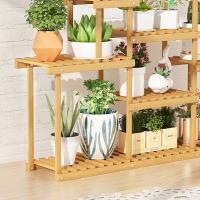 China Living Room Indoor Display Pothos Balcony Flower Pot Rack with Minimalist Design and Multi-layer Storage for sale