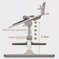 China Adjustable Height Small Bed Table, Computer Student Dormitory Folding Simple Home Bedroom Study Desk for sale