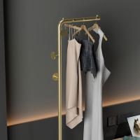 China Home Furniture Simple Modern Coat Rack for Bedroom Floor Storage for sale