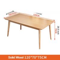 China Kitchen Dining Room Rectangle Table Set with 4 Upholstered Chairs, Solid Wood for Small Space Apartment Windsor Chair for sale