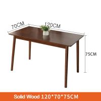 China Kitchen Dining Room Rectangle Table Set with 4 Upholstered Chairs, Solid Wood for Small Space Apartment Windsor Chair for sale