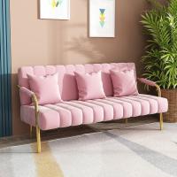 China NO Inflatable Modern Corner Sofa Comfy 3 Seater Couch for Living Room Velvet Upholstered Love Seat Furniture in Apartment for sale