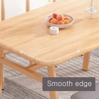 China Kitchen and Chairs of 4 Ideal Room Specific DINING TABLE Wood Style PANEL Modern 47'' Wood Dining Room Set 4 Chairs for sale