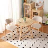 China Wooden Dining Table, Small Eating in Room, Simple Coffee and Tea for Apartment Heavy Duty for sale