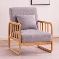 China Wood Frame Sofa Couch for Apartment 1/2/3 Seater in Living Room Armchair Office Reading Accent Chair Home Furniture for sale
