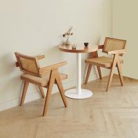 China Coffee Table Walnut Wood , Iron Bracket Milk Tea Shop/ / Small , Household Leisure for sale