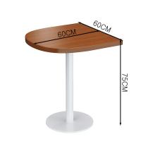 China Coffee Table Walnut Wood , Iron Bracket Milk Tea Shop/ / Small , Household Leisure for sale