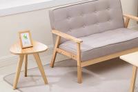 China Small Department Furniture Sofa with Wooden Frame and Soft Cushioning Foam Filling for sale