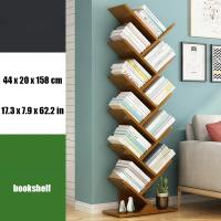 China Living Room Floor-standing Children's Tree-shaped Bookshelf Space-saving Storage Rack for Multi-layer Book Shelf Bookcase for sale