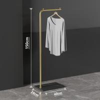 China Modern Space-Saving Clothes Hanger Marble Simple Drying Rack for Household for sale