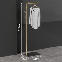 China Modern Space-Saving Clothes Hanger Marble Simple Drying Rack for Household for sale