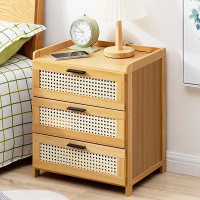 China Nightstand Modern End Table with Drawer, Bedside Open Storage for Bedroom for sale