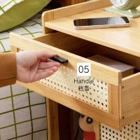 China Nightstand Modern End Table with Drawer, Bedside Open Storage for Bedroom for sale