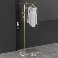 China Multifunctional Metal Corner Rack Wardrobe Clothes Hanging for Coat Hat Space-saving Garment with Hooks for sale