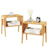 China Stackable Cabinet for Sofa Side in Bedroom and Living Room Adjustable Height Bedside Table for sale