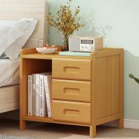 China Bedroom Furniture Nightstand with Drawers Small End Table for Storage Desk Bed Side Organizer Cabinet Shelf for sale