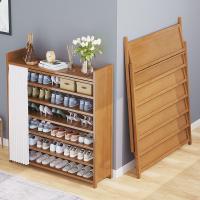 China Shoe Rack for Entryway, Simple Multi-layer Dust-proof Cabinet, Installation-free Storage Organizer for sale