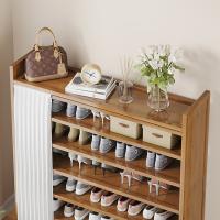 China Shoe Rack for Entryway, Simple Multi-layer Dust-proof Cabinet, Installation-free Storage Organizer for sale